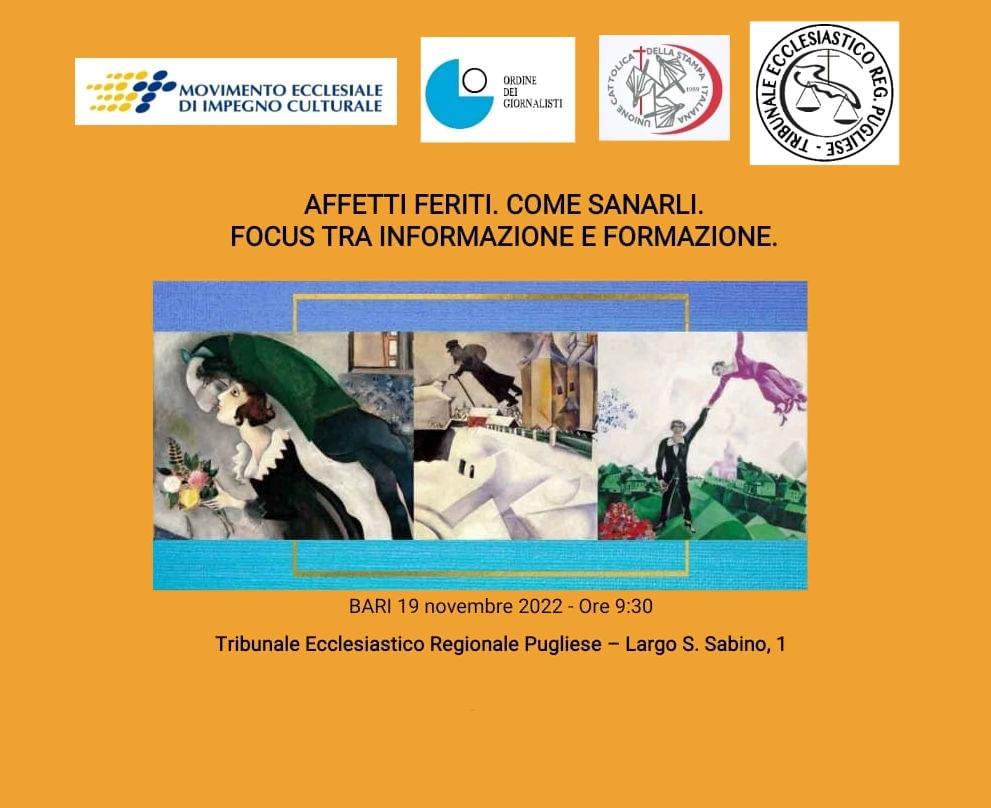 Affetti feriti. Come sanarli — Arcidiocesi Bari-Bitonto