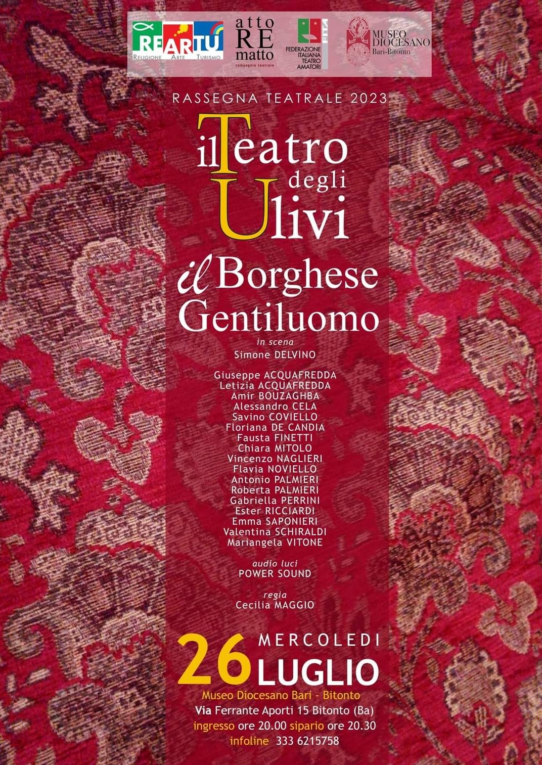 Il Borghese Gentiluomo — Arcidiocesi Bari-Bitonto