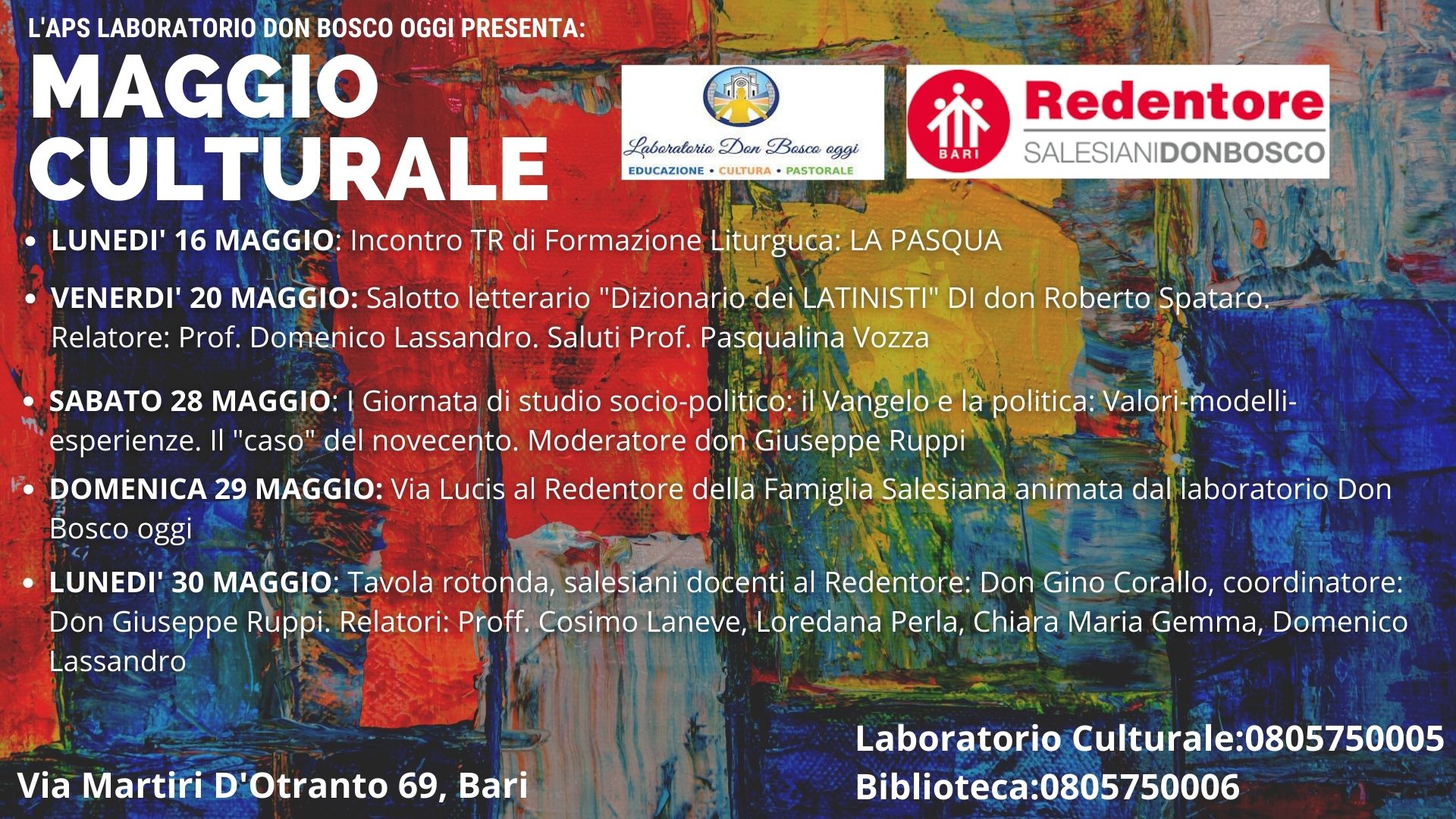 Maggio Culturale — Arcidiocesi Bari-Bitonto