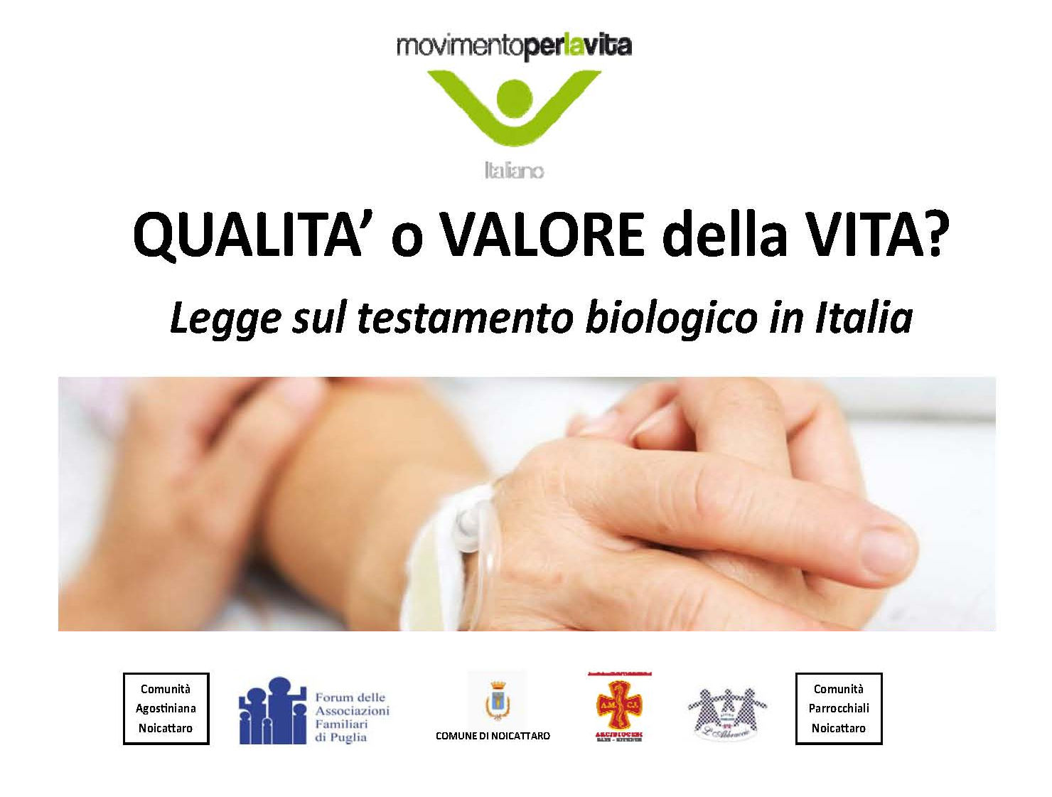Qualità o valore della vita? — Arcidiocesi Bari-Bitonto Qualità o valore della vita? — Arcidiocesi Bari-Bitonto