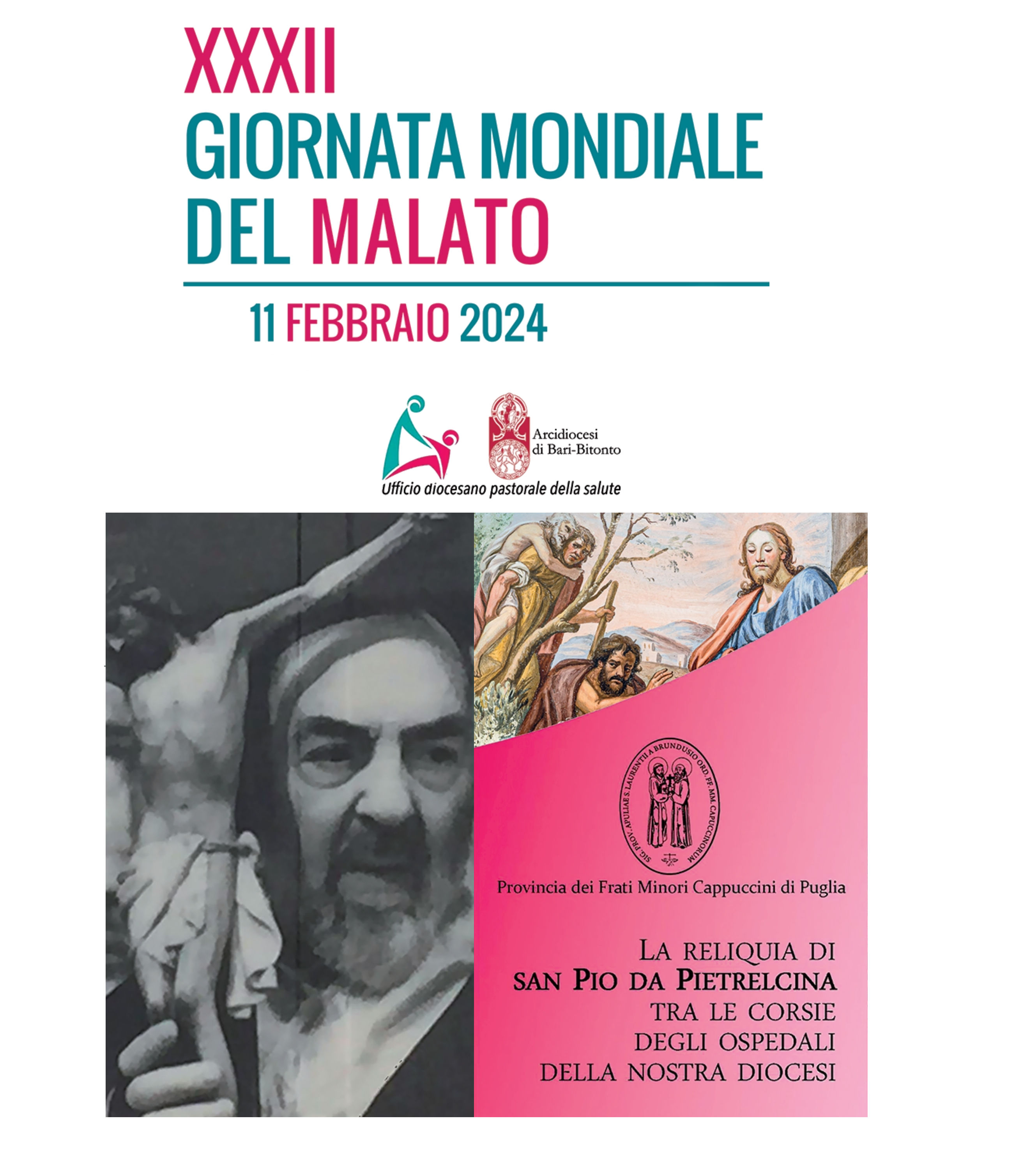 XXXII Giornata Mondiale del Malato 2024 — Arcidiocesi Bari-Bitonto